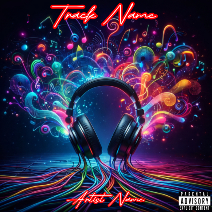 CD Mixtape Album Cover Template | PosterMyWall