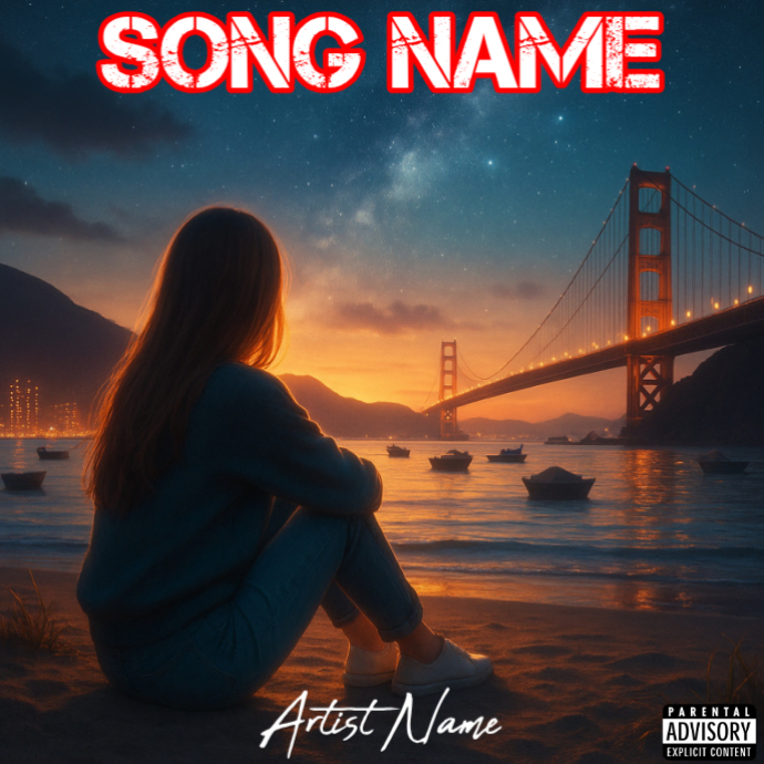 CD Mixtape Album Cover Template | PosterMyWall
