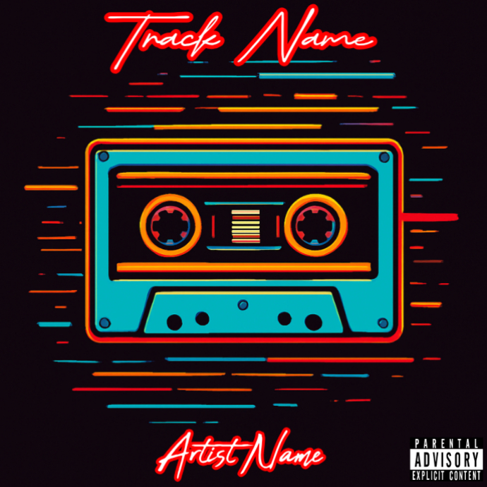 CD Mixtape Album Cover Template | PosterMyWall