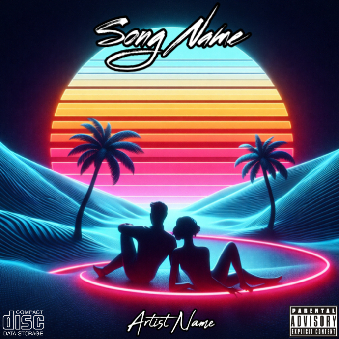 CD Mixtape Album Cover Template | PosterMyWall