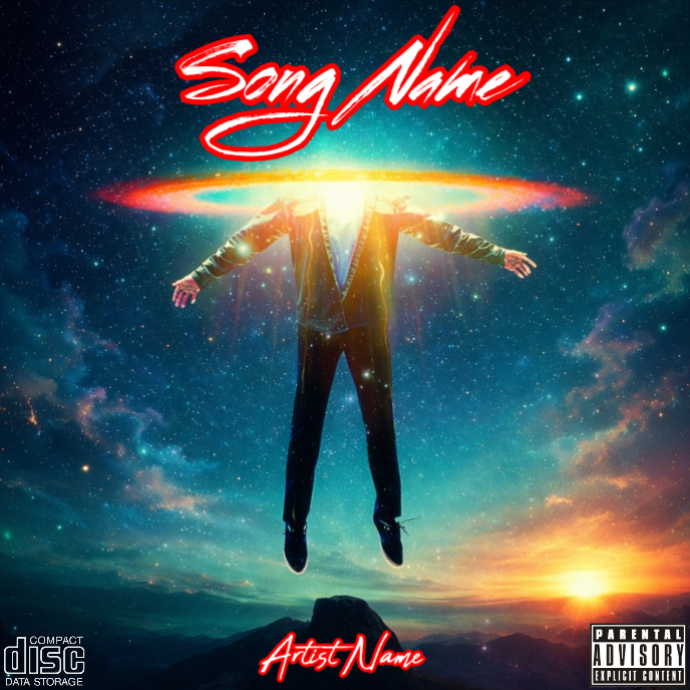 CD Mixtape Album Cover Template | PosterMyWall