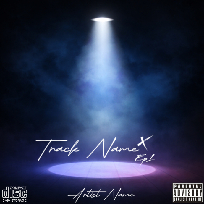 CD Mixtape Album Cover Template | PosterMyWall