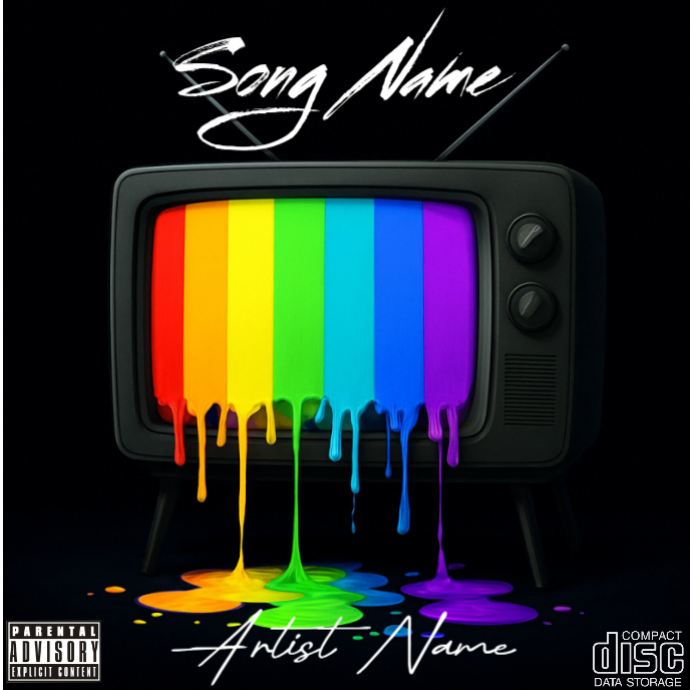 CD Mixtape Album Cover Template | PosterMyWall