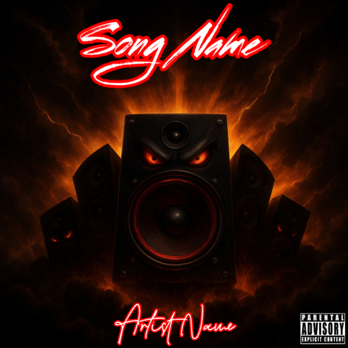 CD Mixtape Album Cover Template | PosterMyWall