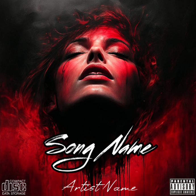 CD Mixtape Album Cover Template | PosterMyWall