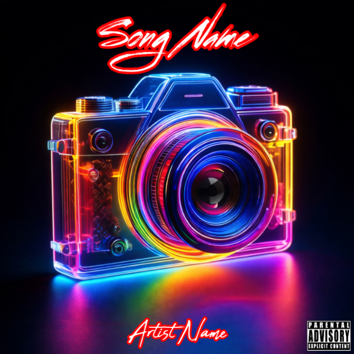 CD Mixtape Album Cover Template | PosterMyWall