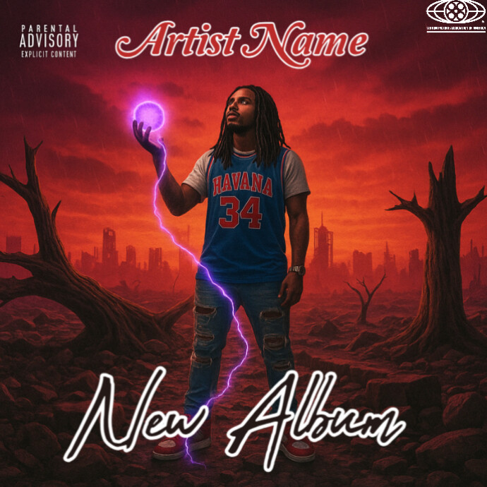 CD Mixtape /Album Cover Template | PosterMyWall