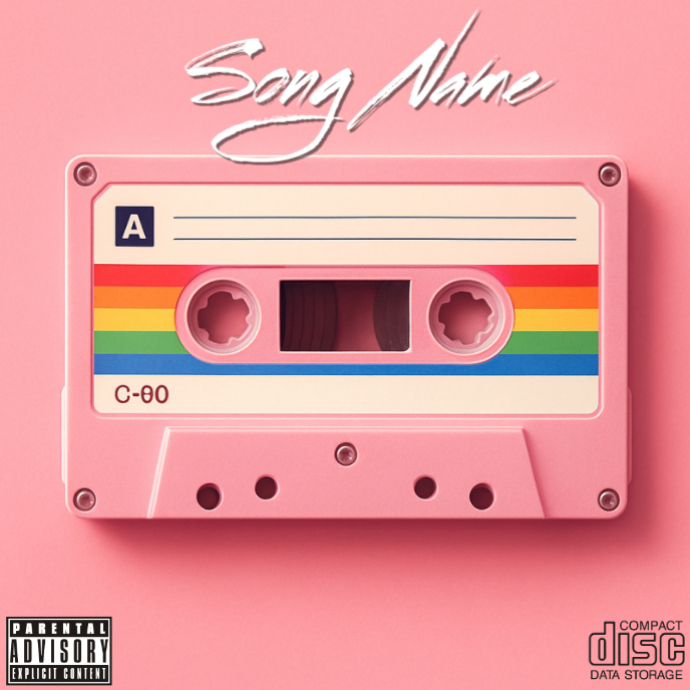 CD Mixtape Album Cover Template | PosterMyWall