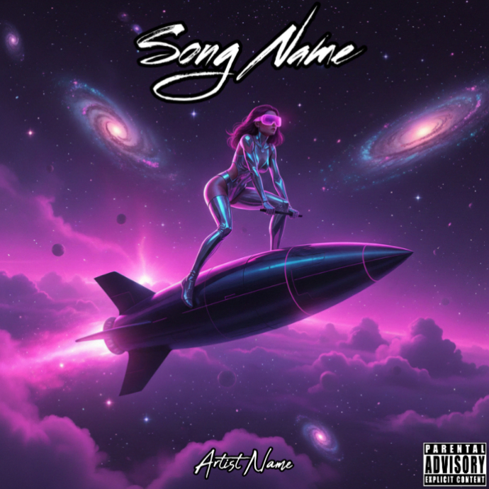 CD Mixtape Album Cover Template | PosterMyWall