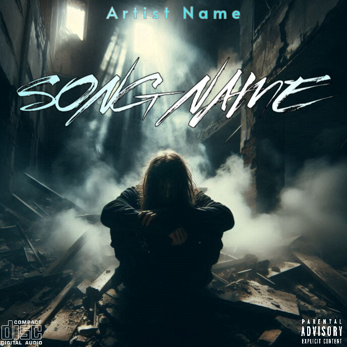 Cd mixtape cover art work template | PosterMyWall