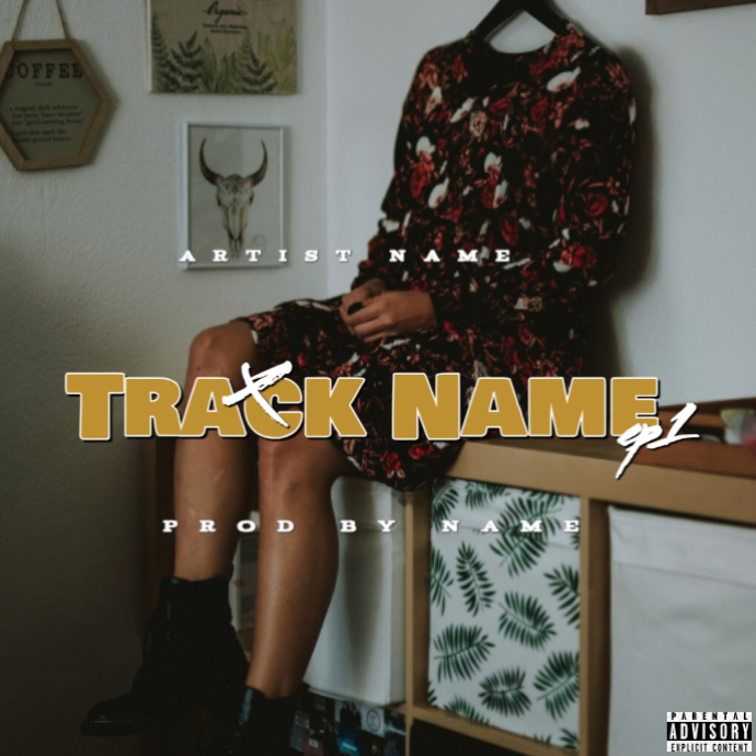 CD mixtape song album cover art work 6 Template | PosterMyWall