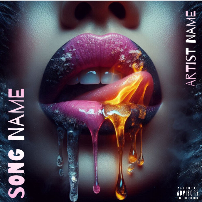 CD mixtape song album cover art work on Template | PosterMyWall