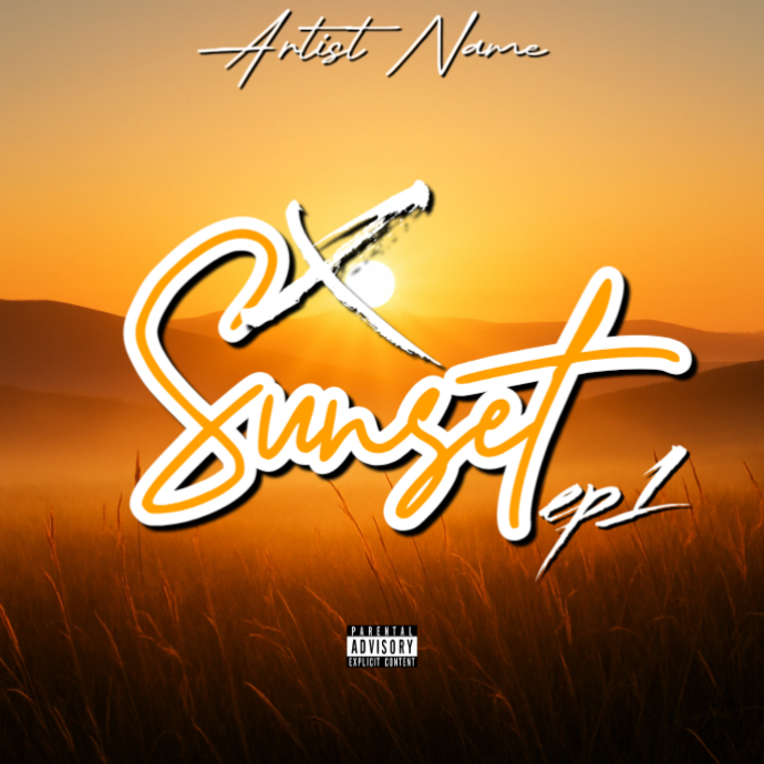 CD mixtape song album cover art work template | PosterMyWall