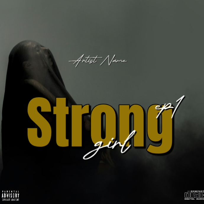 Plantilla de CD mixtape song album cover art work template | PosterMyWall