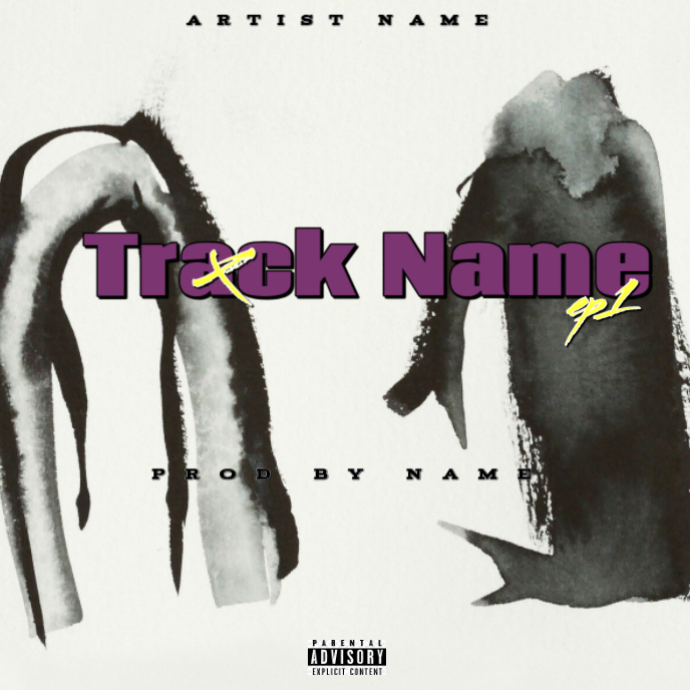 CD mixtape song album cover art work template | PosterMyWall