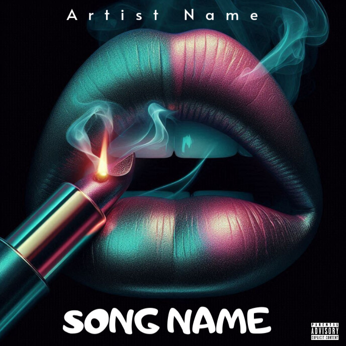 CD mixtape song album cover art work template | PosterMyWall