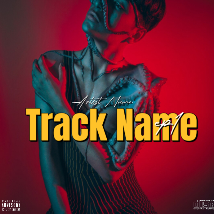 CD mixtape song album cover art work template | PosterMyWall
