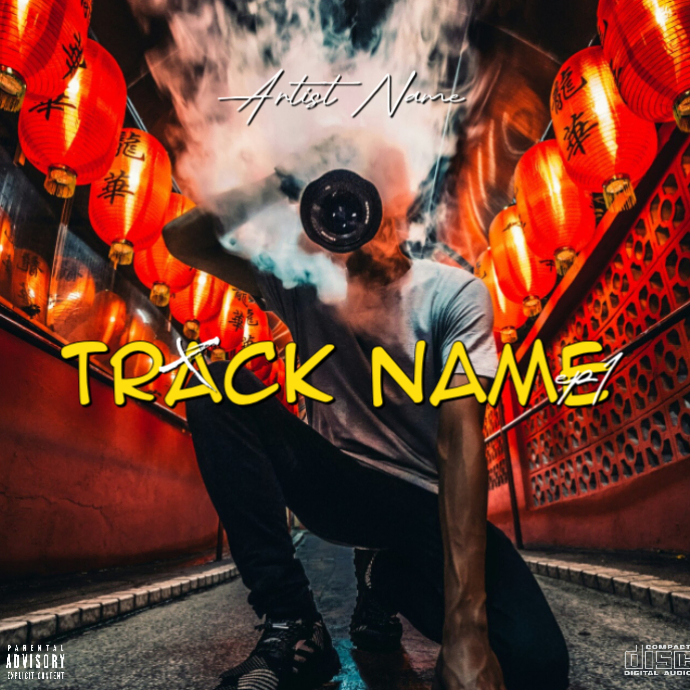 CD mixtape song album cover art work template | PosterMyWall