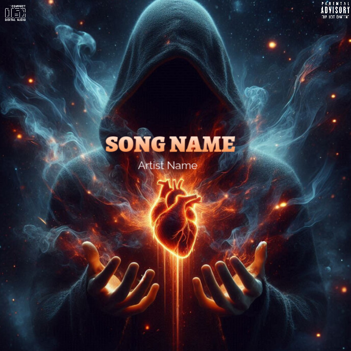 CD mixtape Song album cover art work template | PosterMyWall