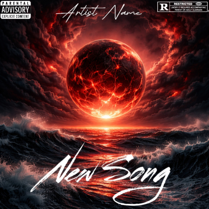 Cd mixtape Song album cover art work template | PosterMyWall