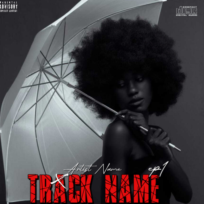 CD mixtape song album cover art work template | PosterMyWall