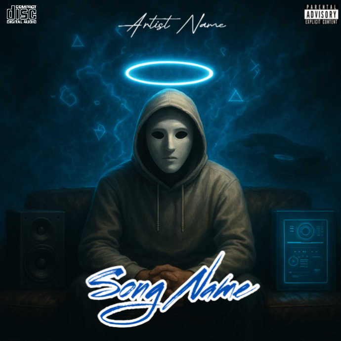 CD mixtape song album cover art work template | PosterMyWall