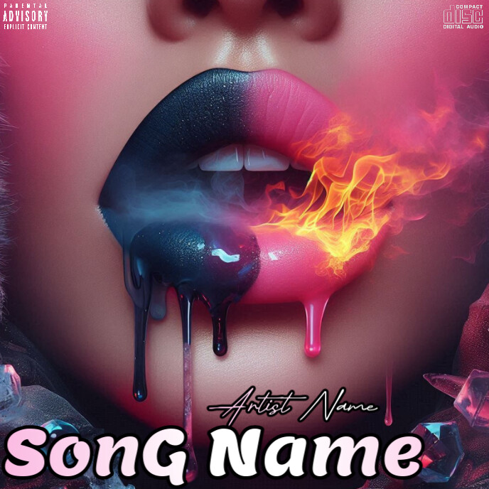 CD mixtape song album cover art work template | PosterMyWall