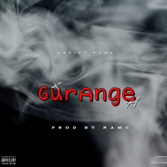 CD mixtape song album cover art work template | PosterMyWall
