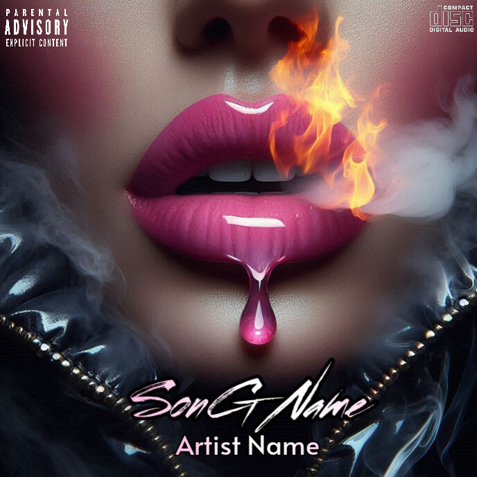 CD mixtape song album cover art work template | PosterMyWall