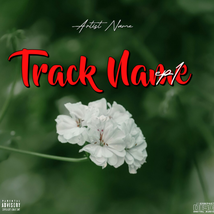 CD mixtape song album cover art work template | PosterMyWall