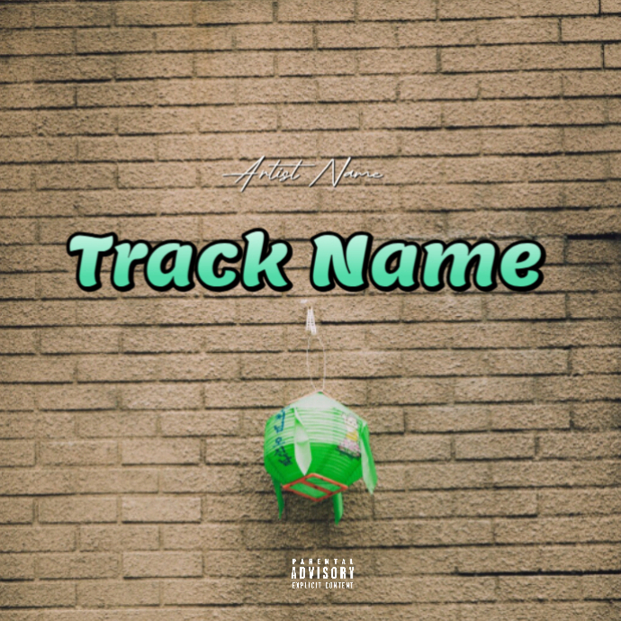 CD mixtape song album cover art work template Modelo | PosterMyWall