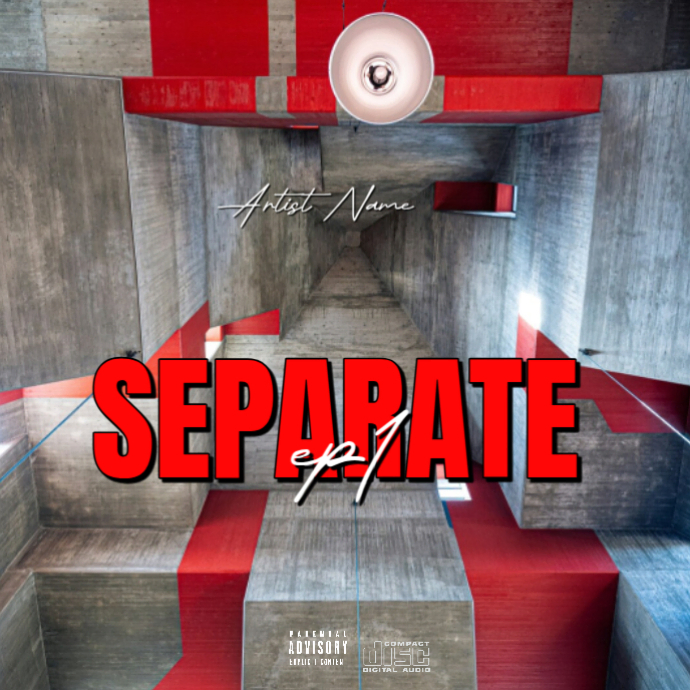 CD mixtape song album cover art work template | PosterMyWall