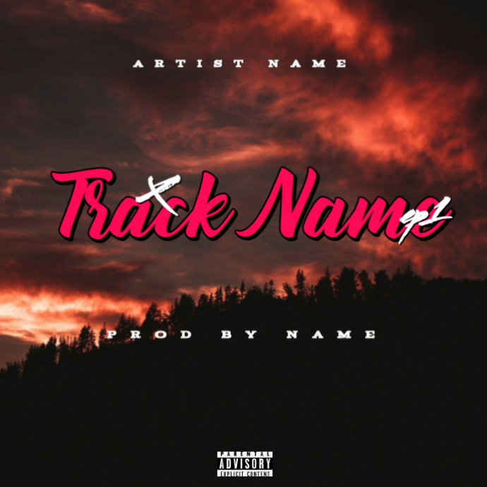 CD mixtape song album cover art work template | PosterMyWall