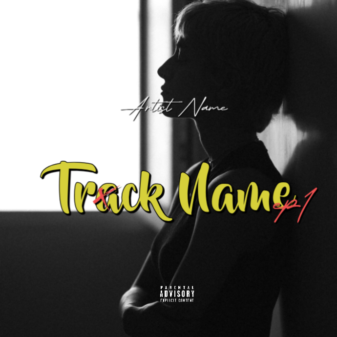 CD mixtape song album cover art work template | PosterMyWall