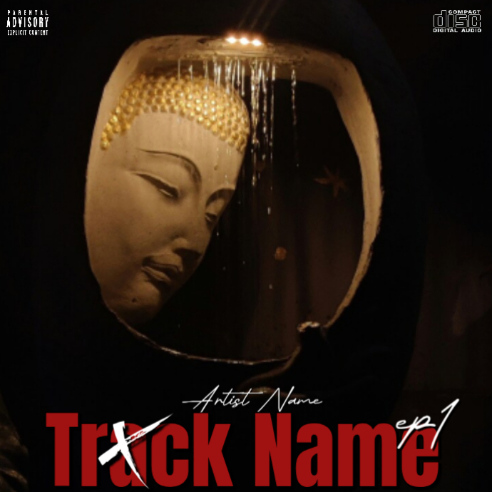CD mixtape song album cover art work template | PosterMyWall