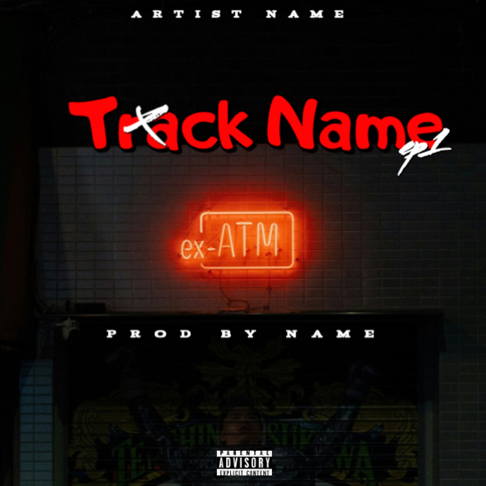 CD mixtape song album cover art work template | PosterMyWall