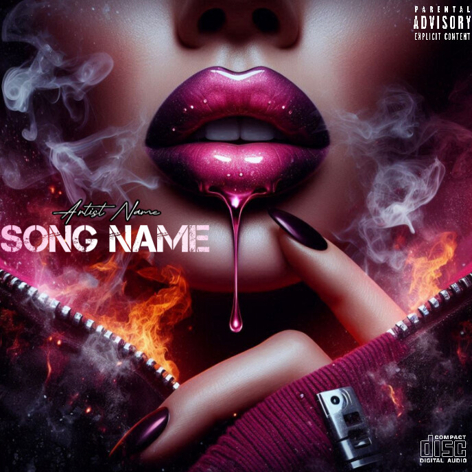 CD mixtape song album cover art work template | PosterMyWall