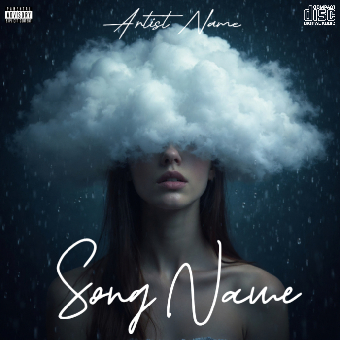 CD mixtape song album cover art work template | PosterMyWall