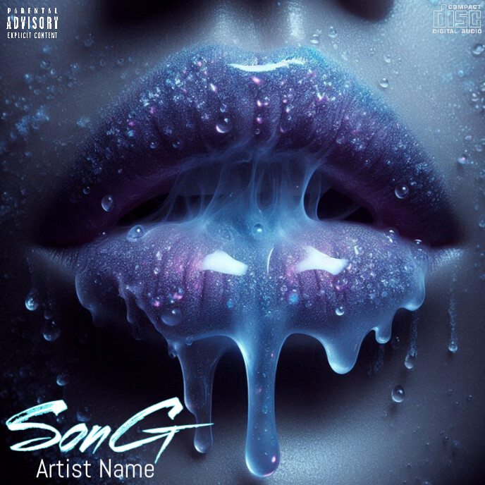 CD mixtape song album cover art work template for | PosterMyWall