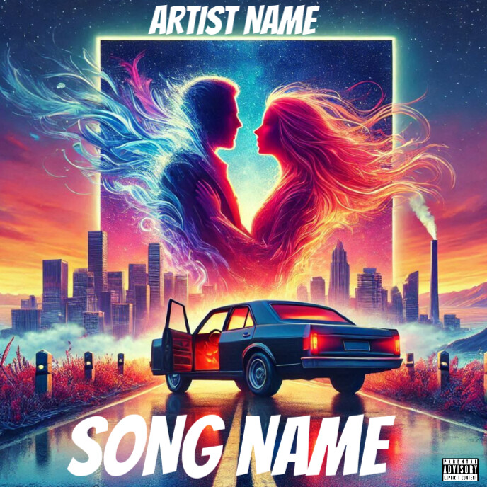 CD mixtape song album cover art work template | PosterMyWall