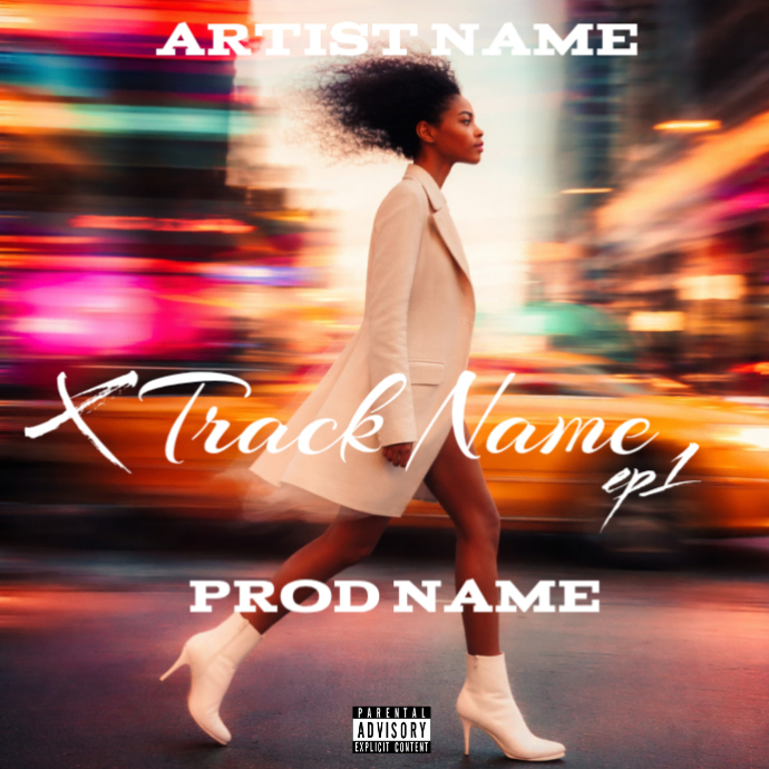 CD mixtape song album cover art work template | PosterMyWall