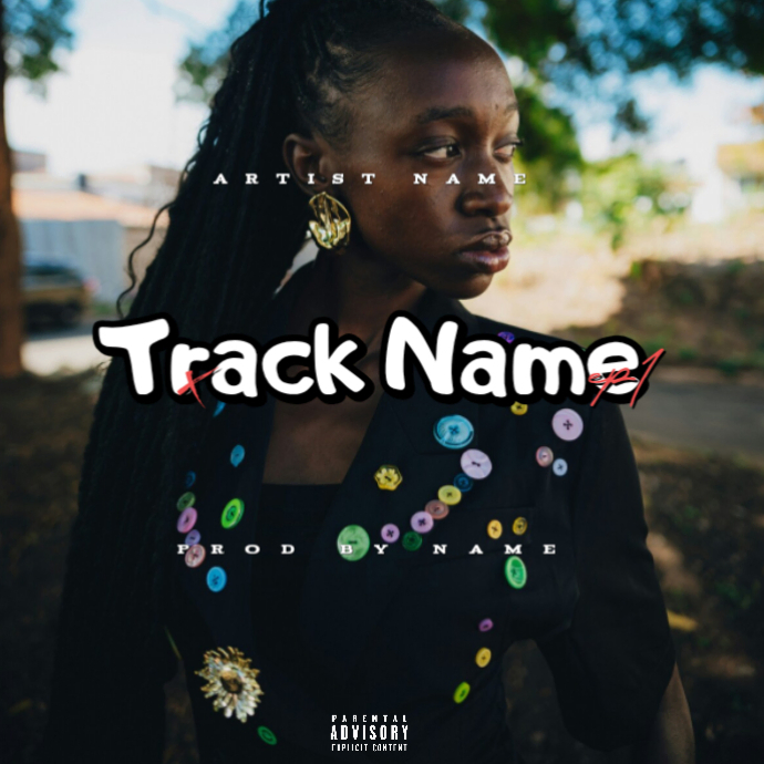 Plantilla de Cd mixtape song album cover art work template | PosterMyWall