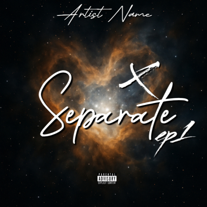 CD mixtape song album cover art work template | PosterMyWall