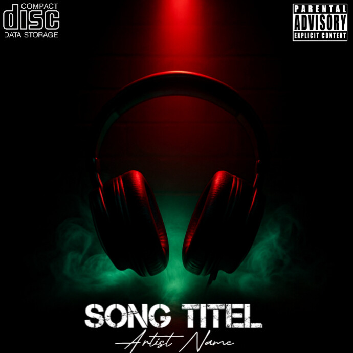 CD Mixtape song album cover art work template | PosterMyWall