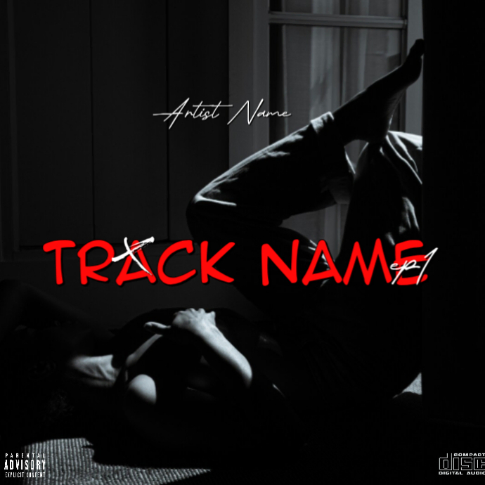 CD mixtape song album cover art work template | PosterMyWall