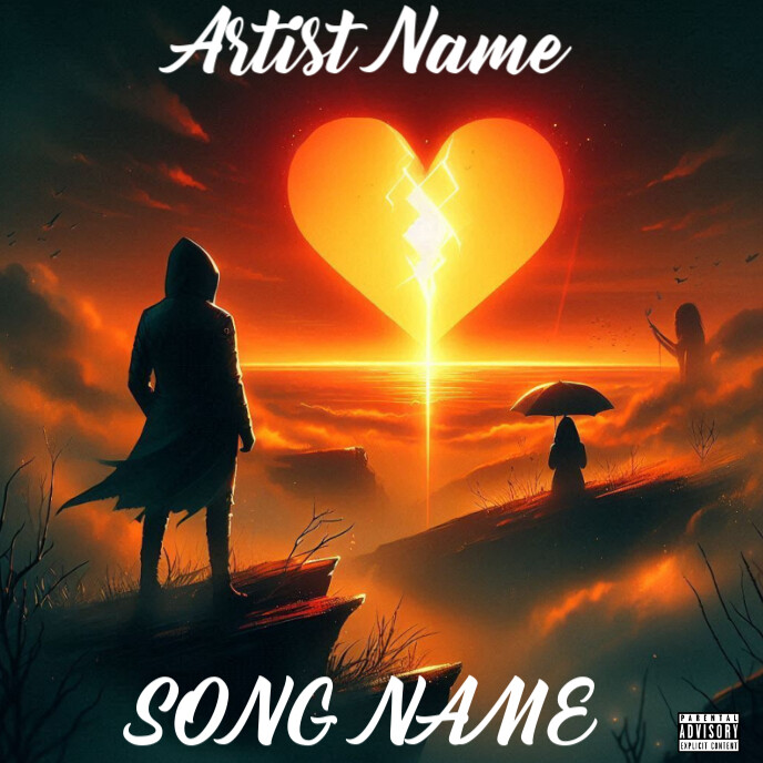 CD mixtape song album cover art work template | PosterMyWall