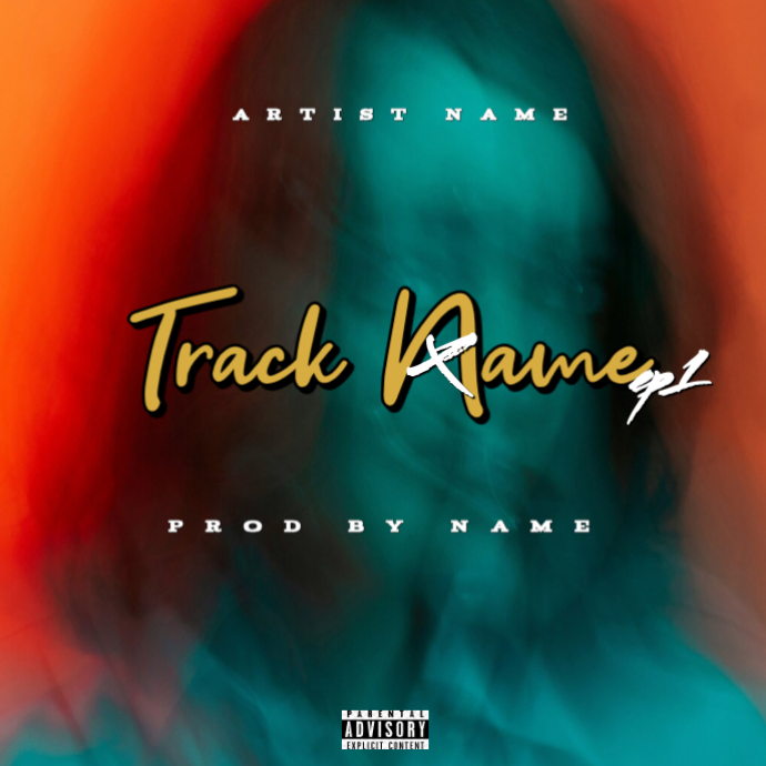 CD mixtape song album cover art work template | PosterMyWall