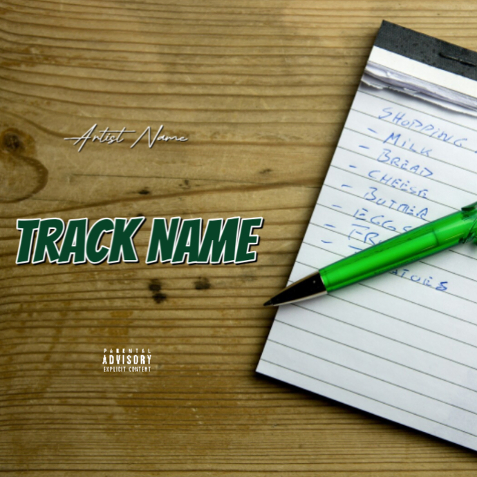 CD mixtape song album cover art work template | PosterMyWall