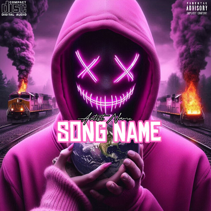 CD mixtape song album cover art work template. | PosterMyWall