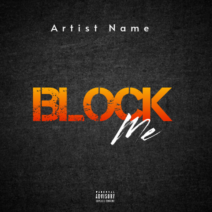 CD mixtape song album cover art work template | PosterMyWall